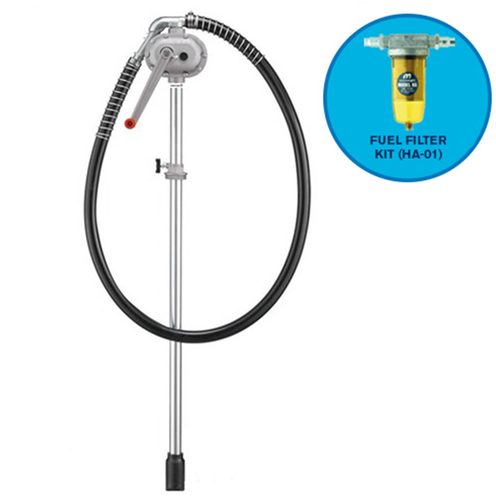 BI-LOBE PUMP-WITH HOSE & HA-01 FILTER KIT- - Macnaught