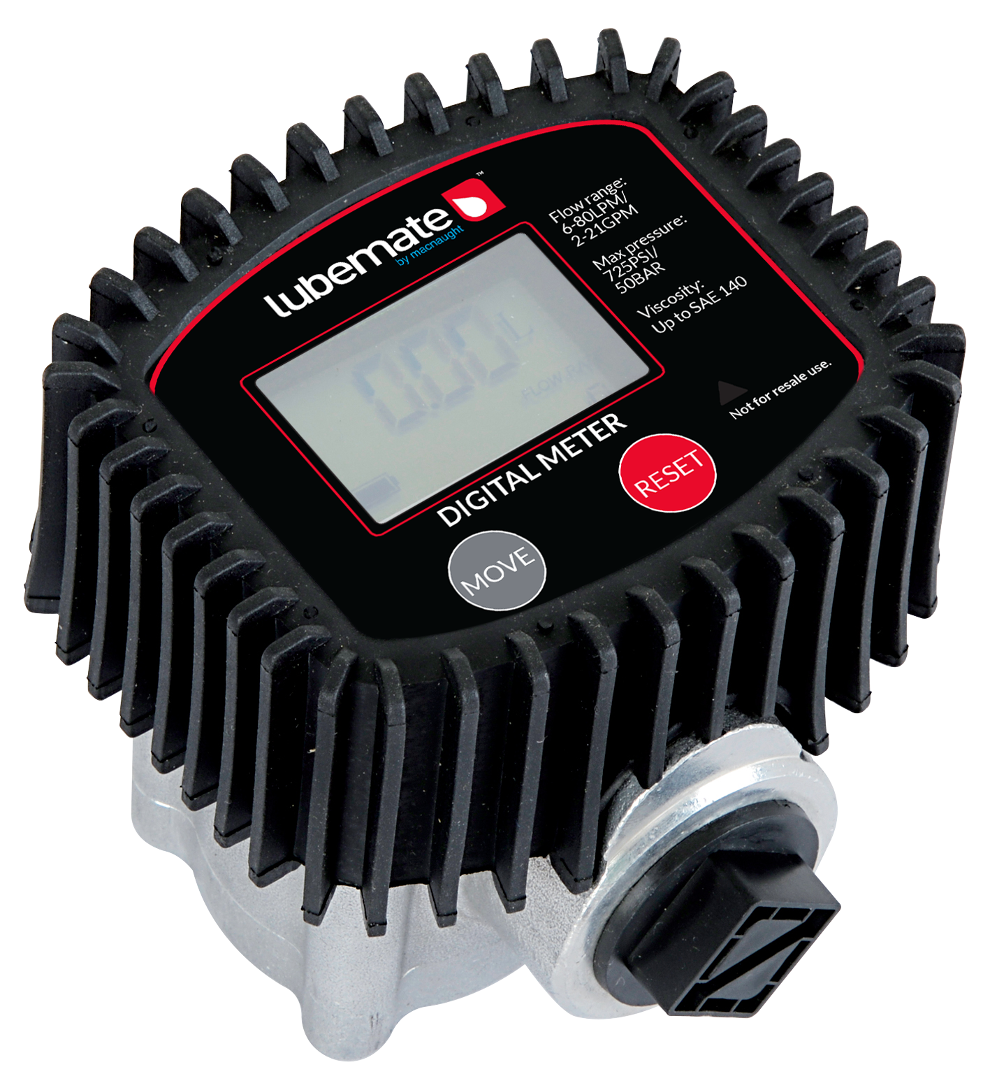 DIGITAL OIL METER - 1/2" 750 PSI | OIL PUMPS - Macnaught - Macnaught