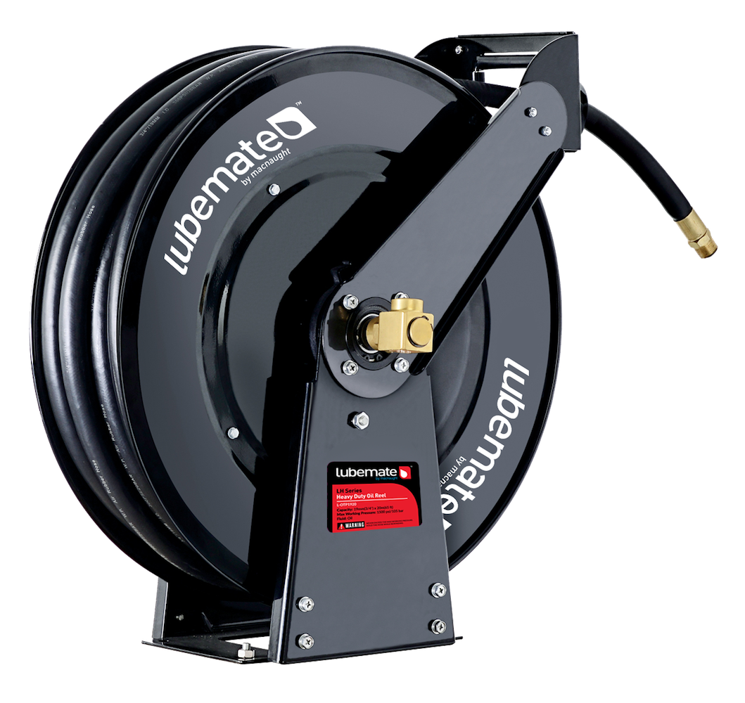 1'' X 15M TWIN PEDESTAL DIESEL /AIR/WATER REEL - Macnaught - Macnaught