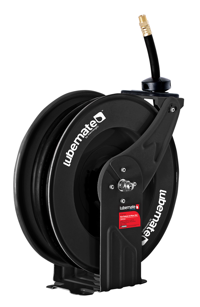 1/2'' X 15M TWIN PEDESTAL OIL REEL - Macnaught - Macnaught